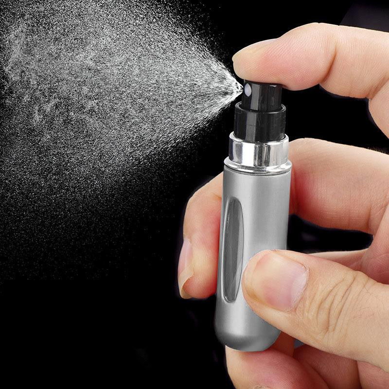 Perfume container, 5 ml - Black | Netsilla