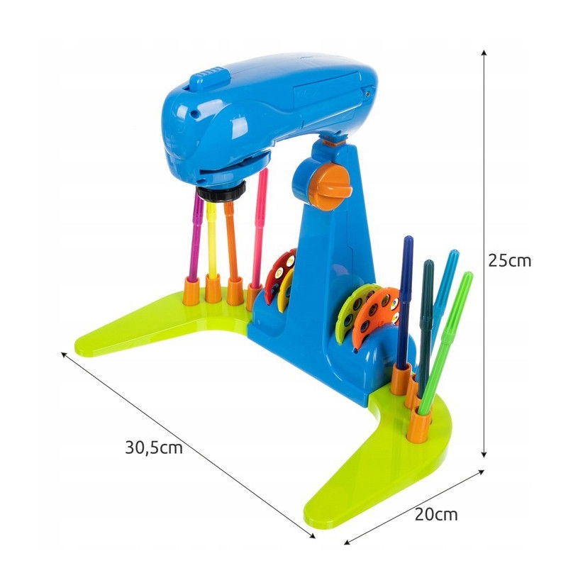 Projecteur pour dessiner - blocs de dessin et stylos inclus