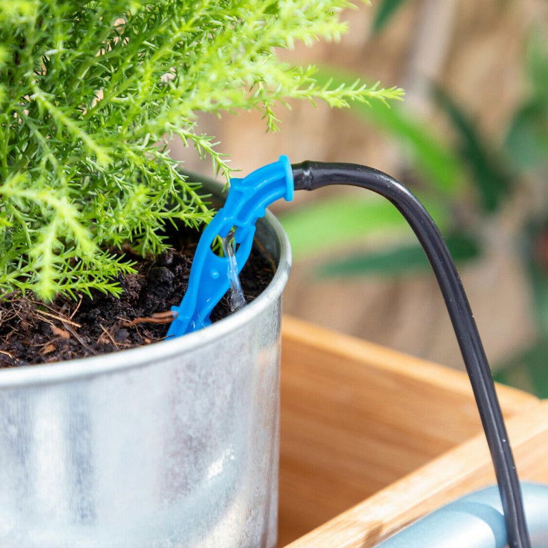 Automatic Drip Irrigation System for 8 Potted Plants