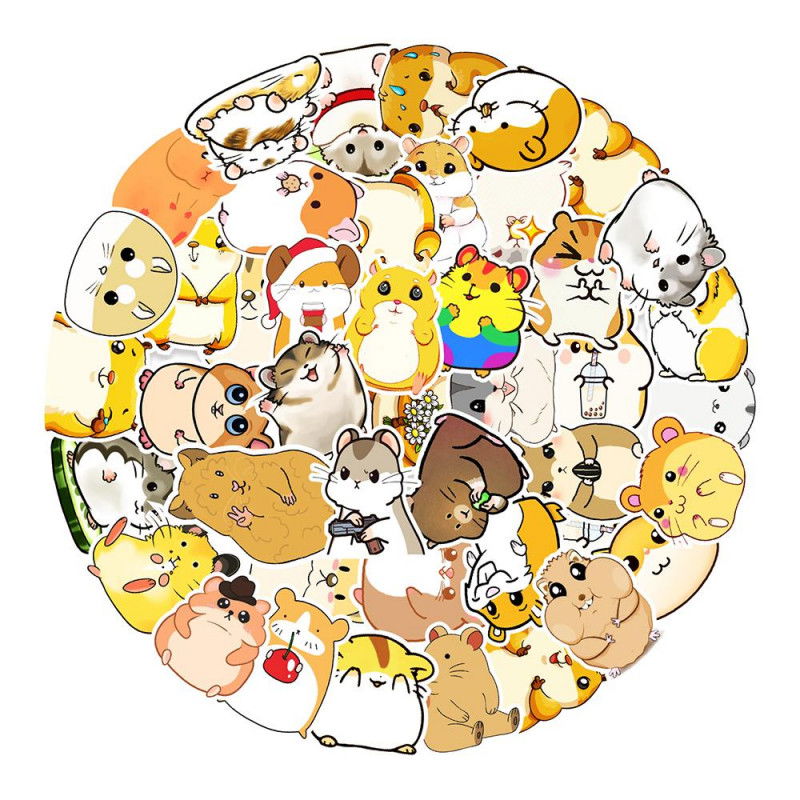 Pack of Stickers - Hamster | Netsilla
