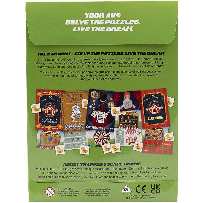 Piégé, Escape Game - Le Carnaval