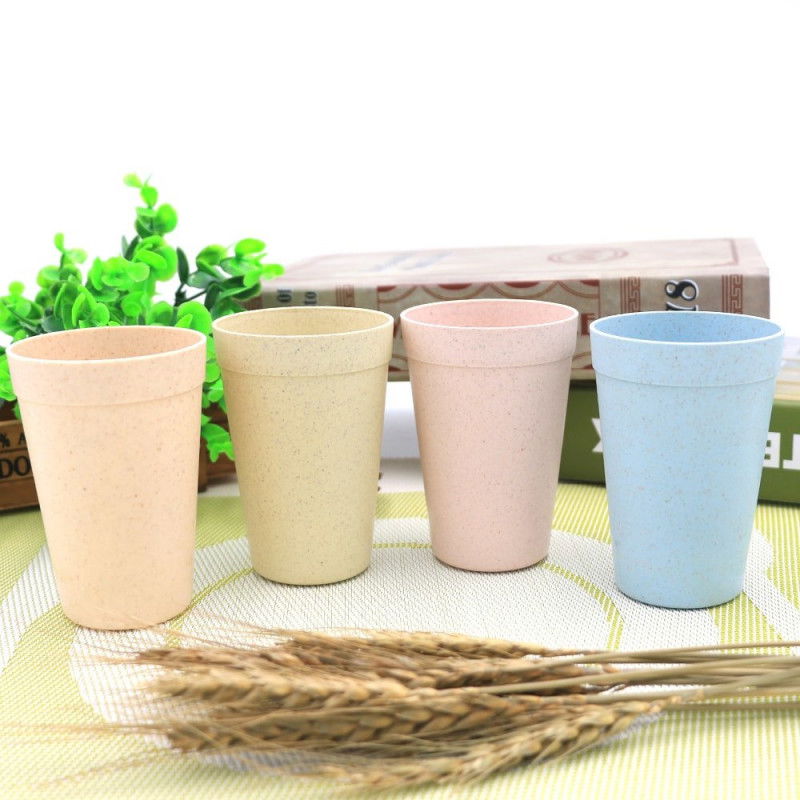 Set mit 4 biologisch abbaubaren Bechern | Netsilla