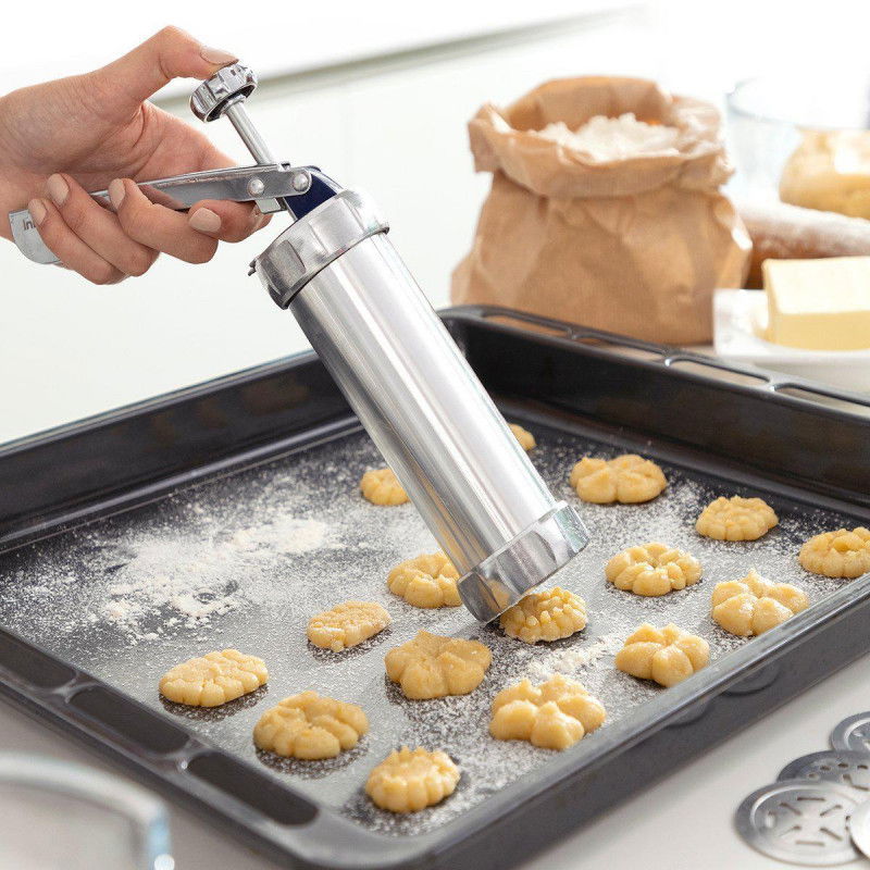 Cookie Dough Dispenser and Piping Gun - 4 nozzles